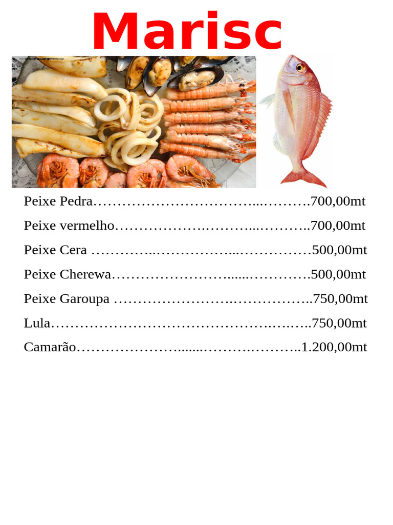 Peixe Pedra | PDF