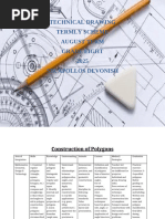 EGD Grade 10 DESCRIPTIVE GEOMETRY | PDF | Drawing | Line (Geometry)