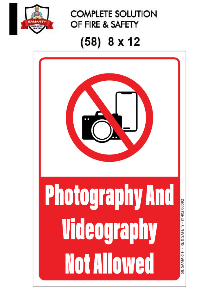 Photography Not Allowed | PDF