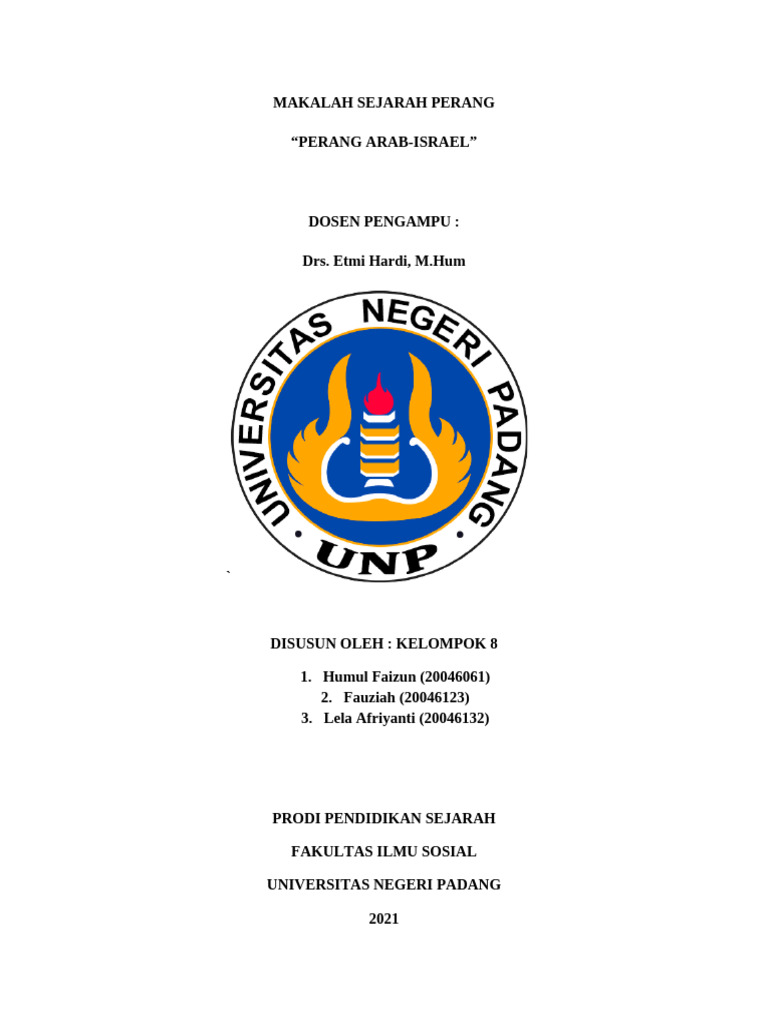 Sejarah Perang Arab-Israel 1967 | PDF