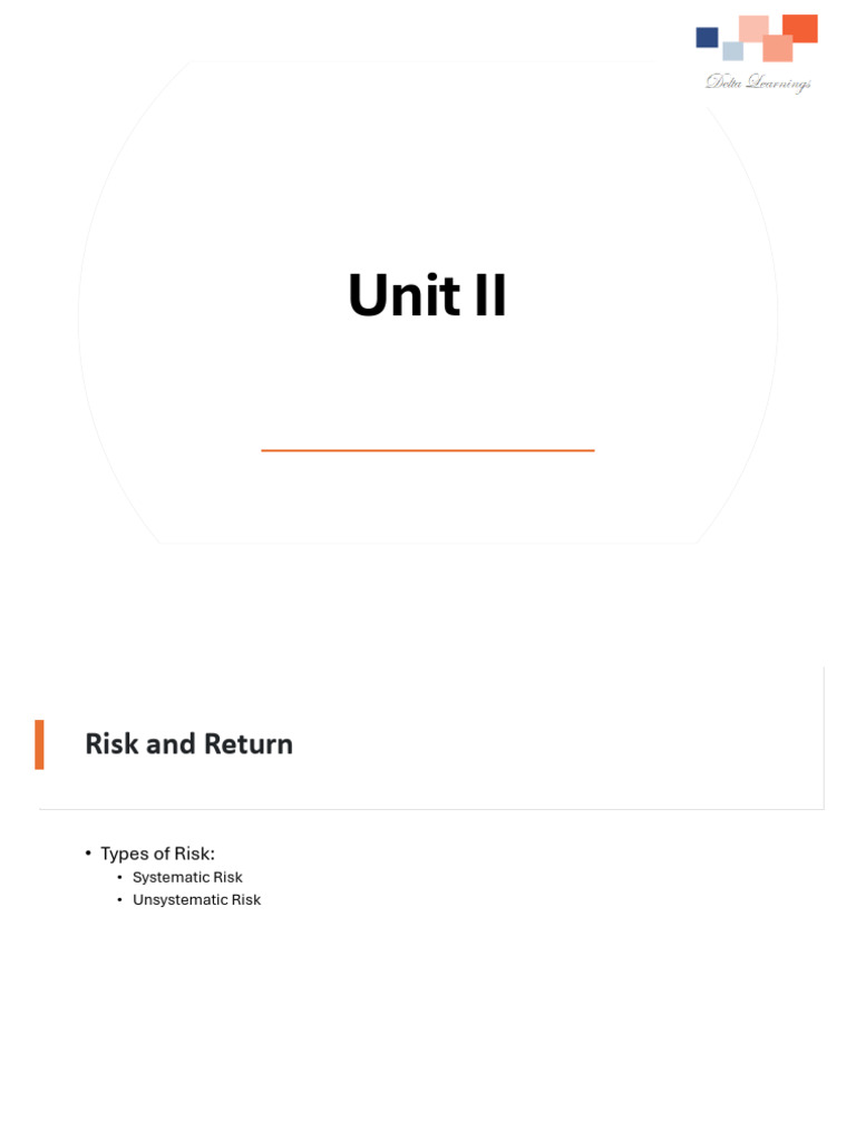 CAPM Theory | PDF | Financial Risk | Capital Asset Pricing Model