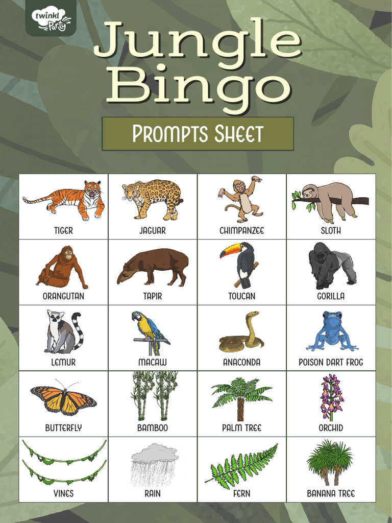 Bingo Jungle | PDF