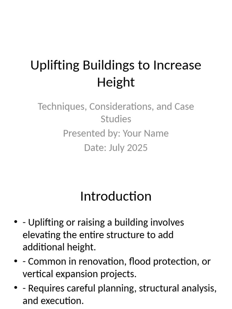 Building Uplift Techniques and Insights | PDF