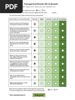 Brief Grief Questionnaire (BGQ) : Do Not Circulate Without Written ...