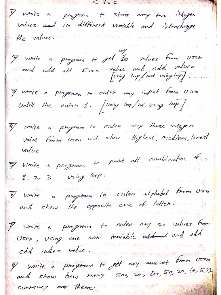 College Task CT20.C | PDF