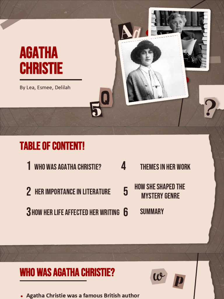 Agatha Christie: Queen of Crime | PDF | Agatha Christie | Miss Marple