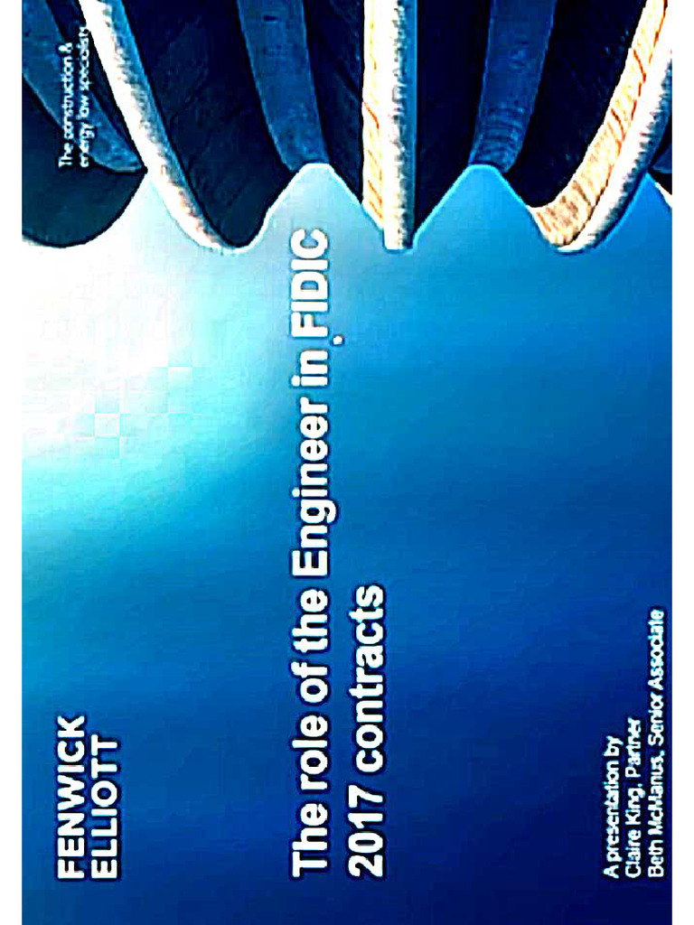 Fidic 2017 | PDF