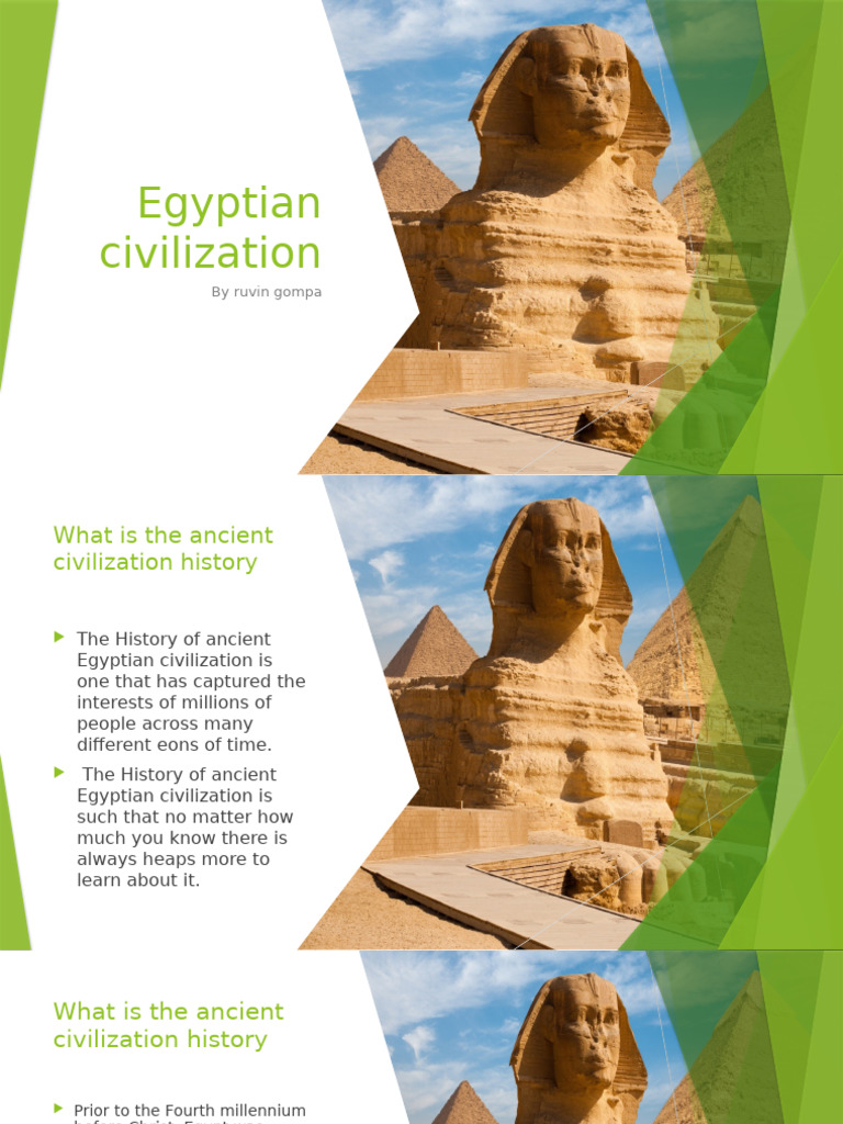 Ancient Egyptian Civilization Overview | PDF | Ancient Egypt
