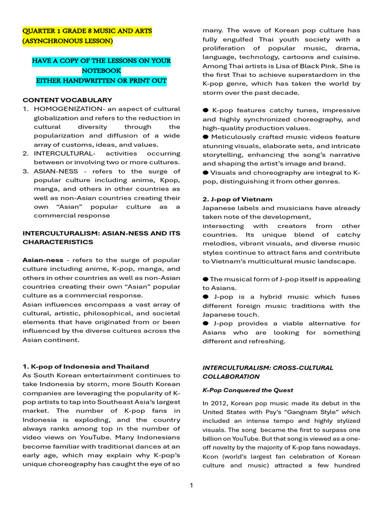 Day 1 3 Mapeh8 Asynchronous Lessons Activities | PDF | Softball ...