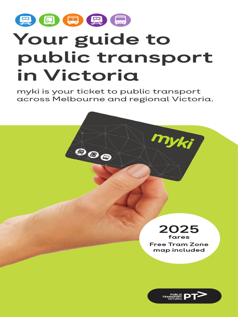 Myki Fare Guide for Melbourne 2025 | PDF | Passenger Rail Transport ...