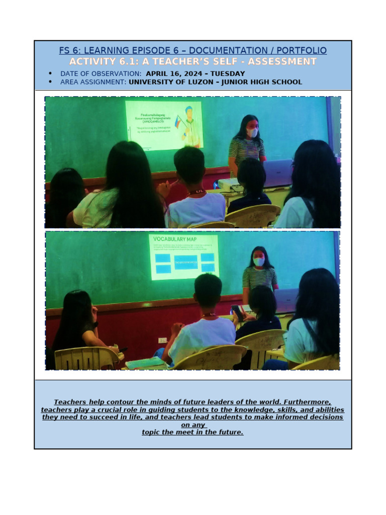 Fs 6 Episode 6 Documentation Pdf