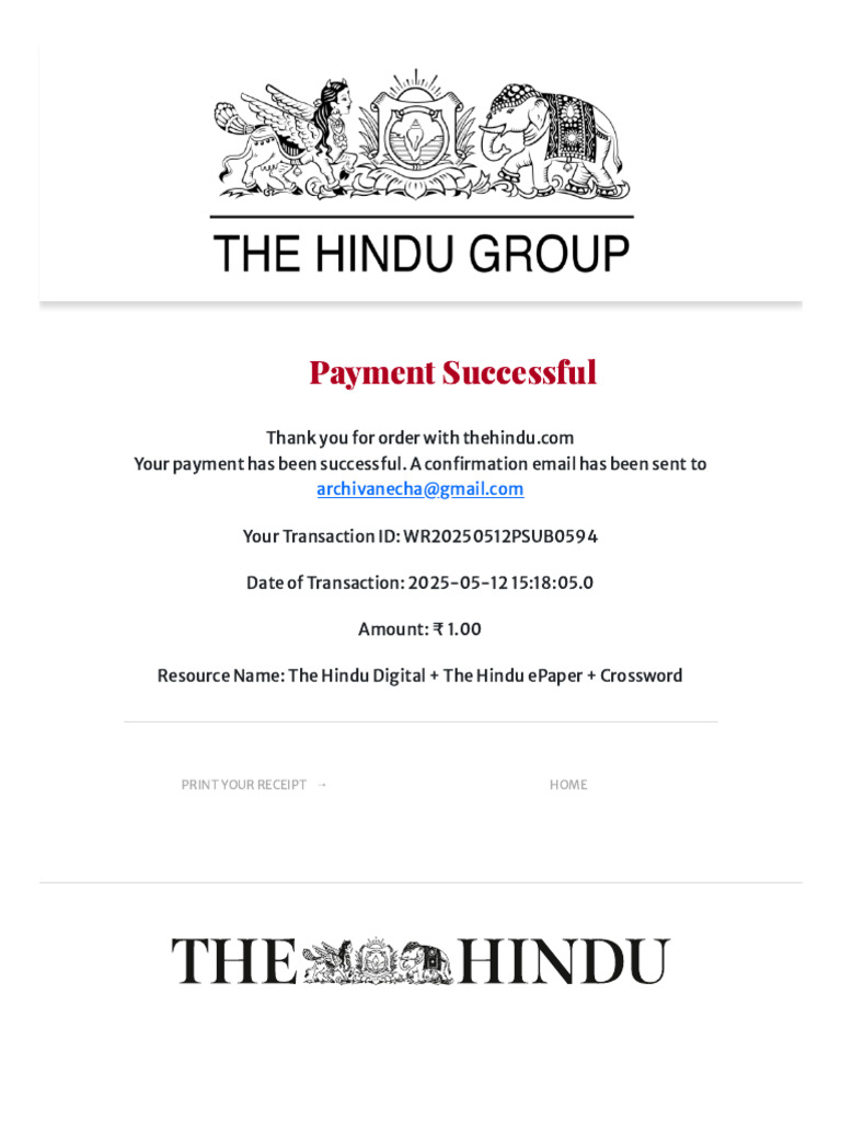 The Hindu | PDF