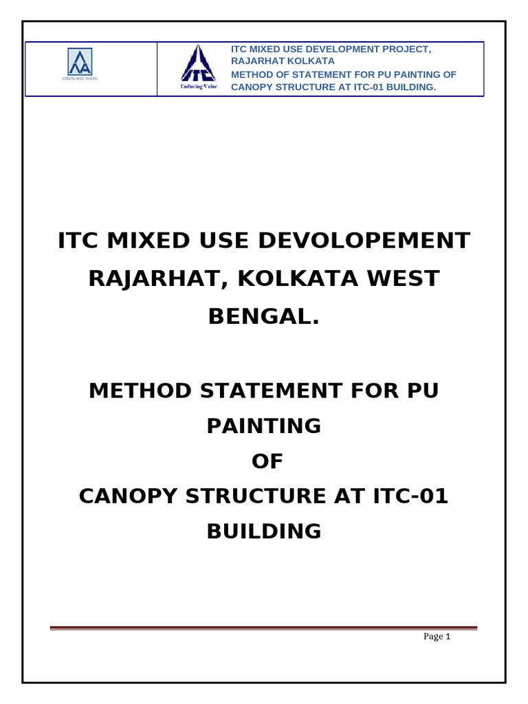 Revised MOS Canopy Painting | PDF | Paint | Industrial Processes