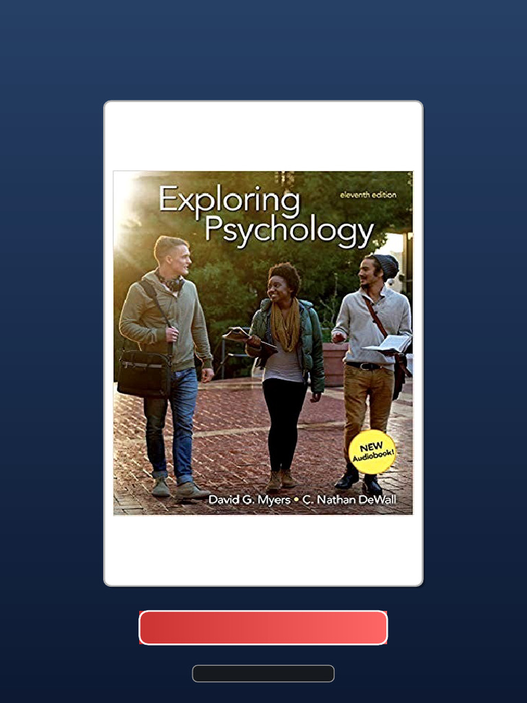 Exploring Psychology 11th Edition by David Myers Test Bank Available ...