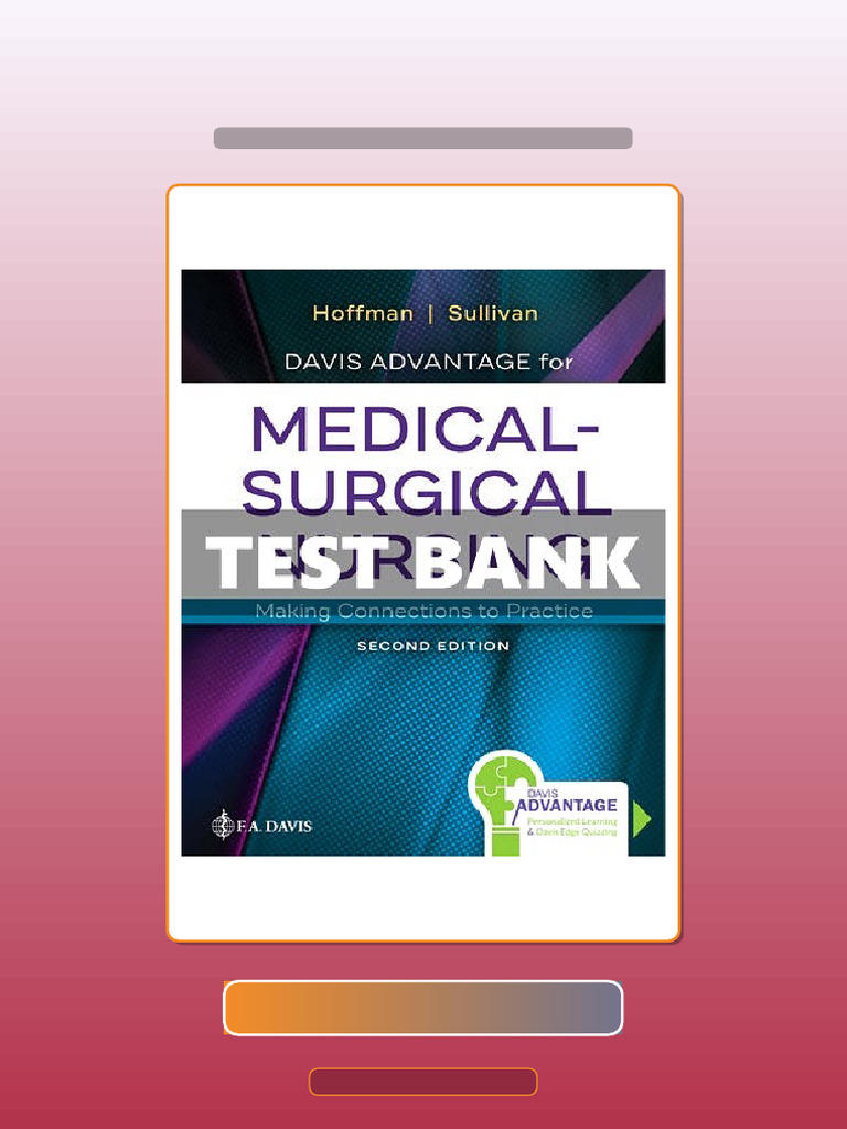 Medical Surgical Nursing 2 Ed Hoffman | PDF | Multiple Choice | Knowledge