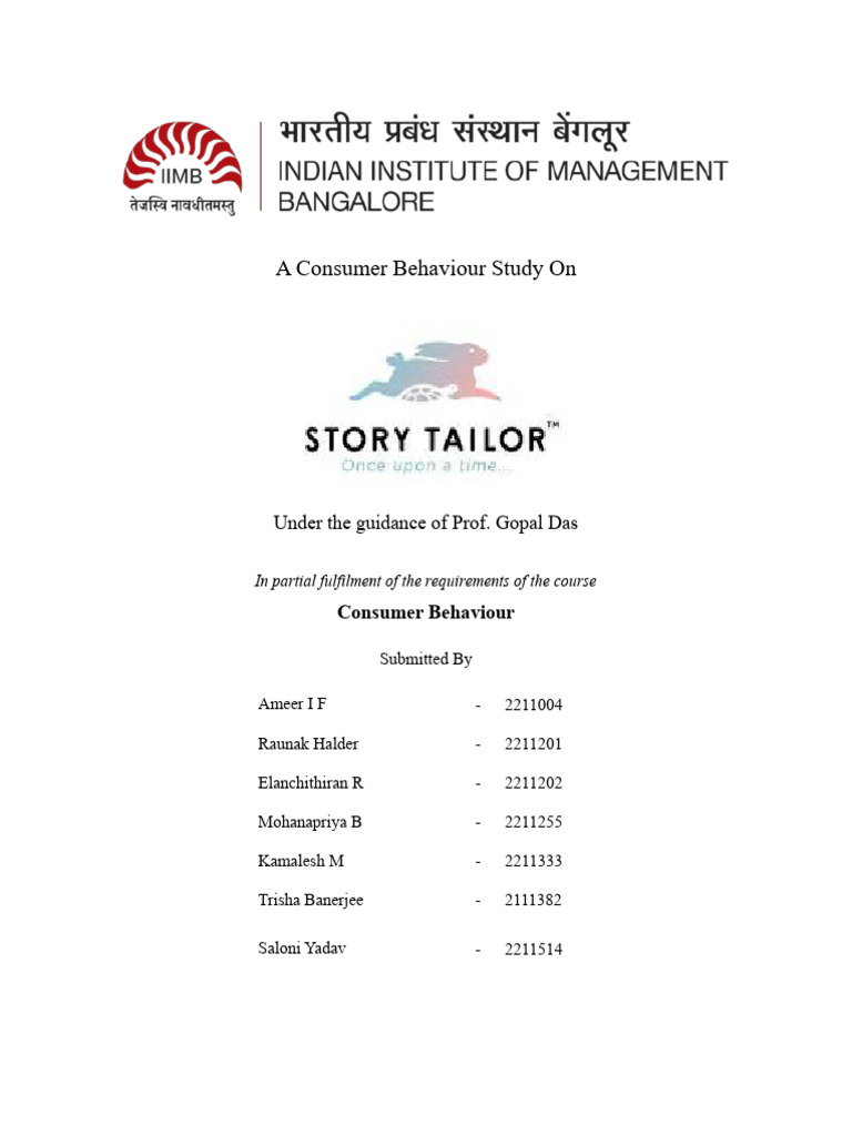 Sample 3 | PDF | Brand | Consumer Behaviour