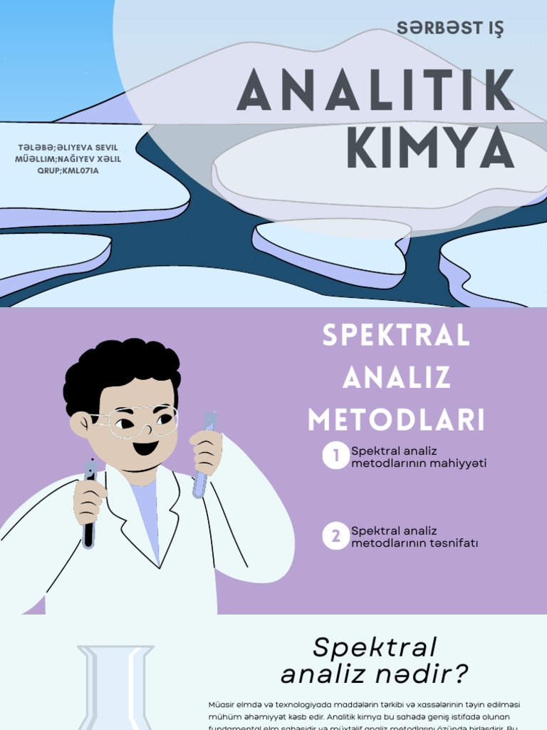 Chemical Reactions Science Presentation in Pastel Illustrations PDF | PDF