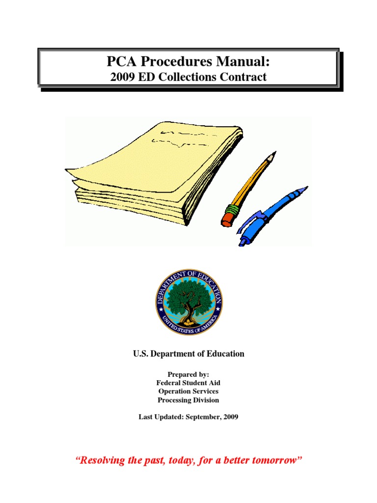 PCA Procedures Manual 2009 Overview | PDF | Collection Agency | Credit ...