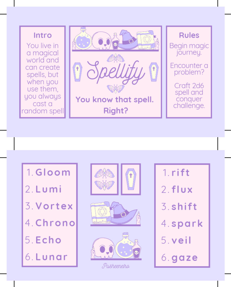 Spellify - Business Card | PDF