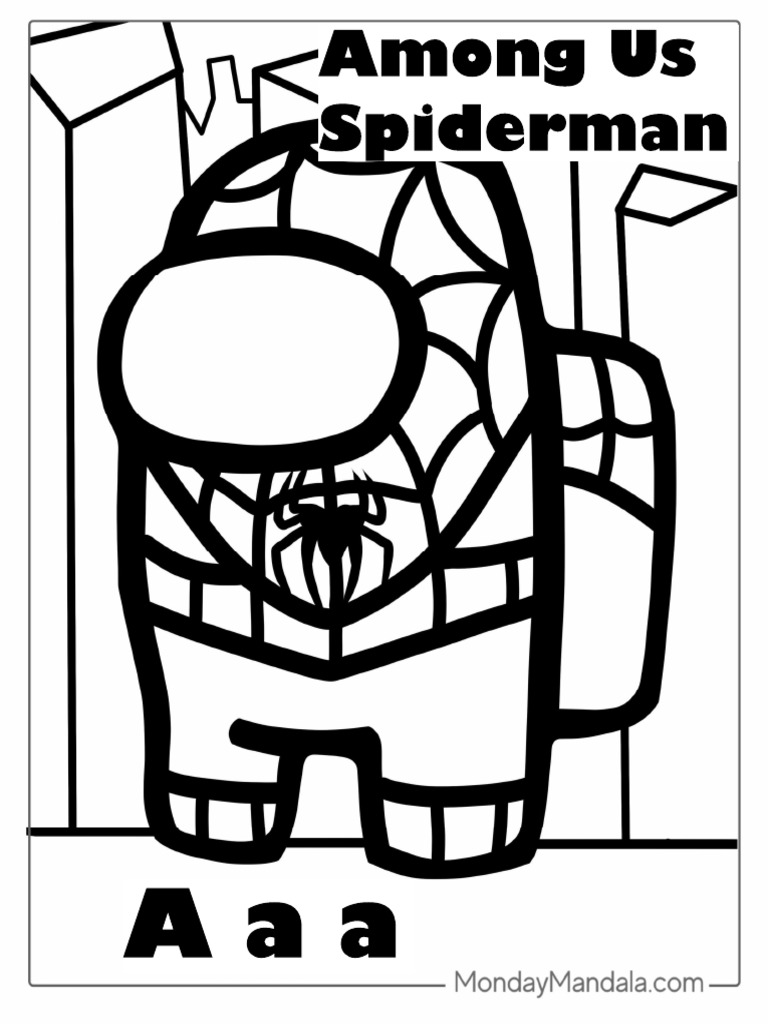 Spider Man - Alphabets.a Z | PDF