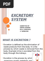 Module Excretory System | PDF | Human Body | Excretion
