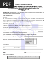 Sample Church Election Ballot | PDF