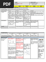 DLL Matatag Math 3 q1 w1 | PDF | Area | Rectangle