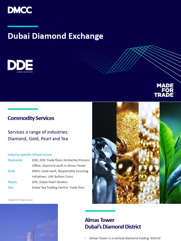 Dubai Diamond Exchange Overview | PDF | Economies | Diamond