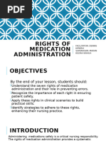 The 10 Rights of Medications Administration | PDF
