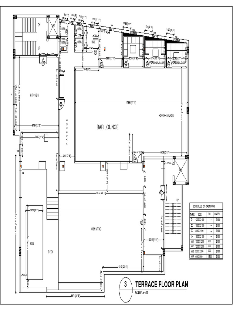 Terrace Plan | PDF