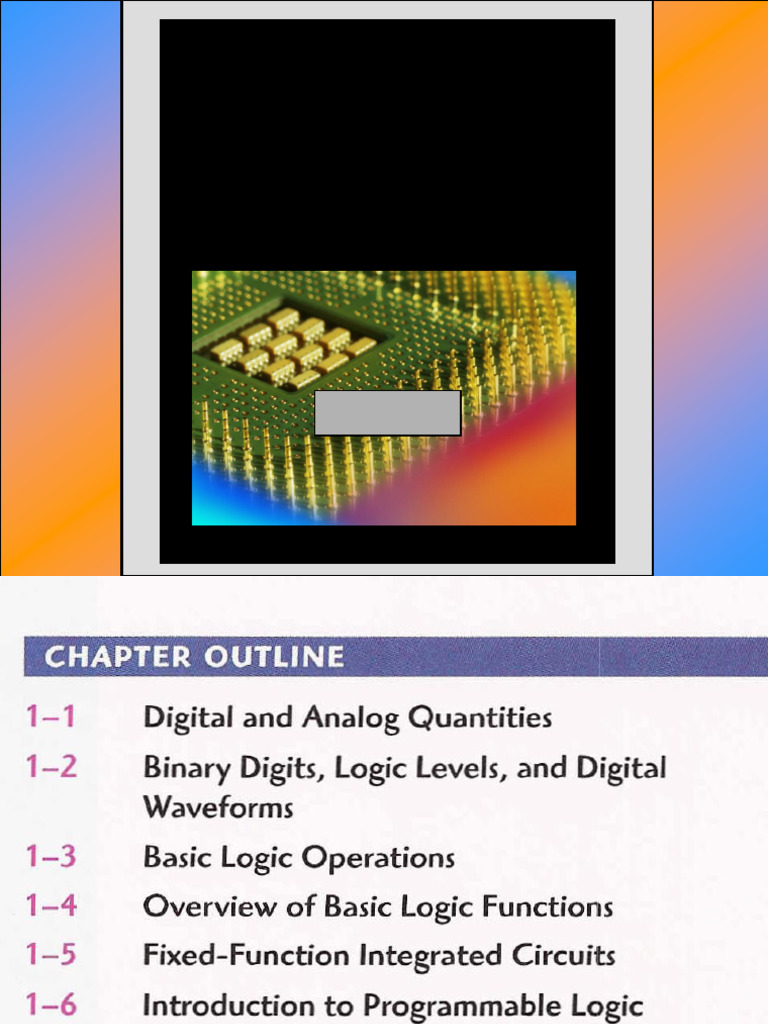 Digital Fundamentals Intro Chapter 01 | PDF | Analogue Electronics | Logic Gate