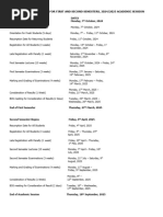 2025 Psle Examination Calendar (Tentative) VF | PDF