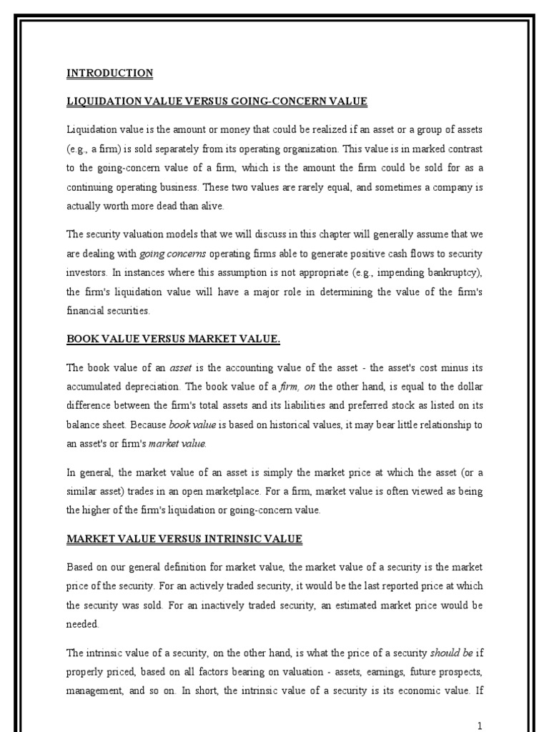 Valuation of Long-Term Securities | PDF | Bonds (Finance) | Present Value