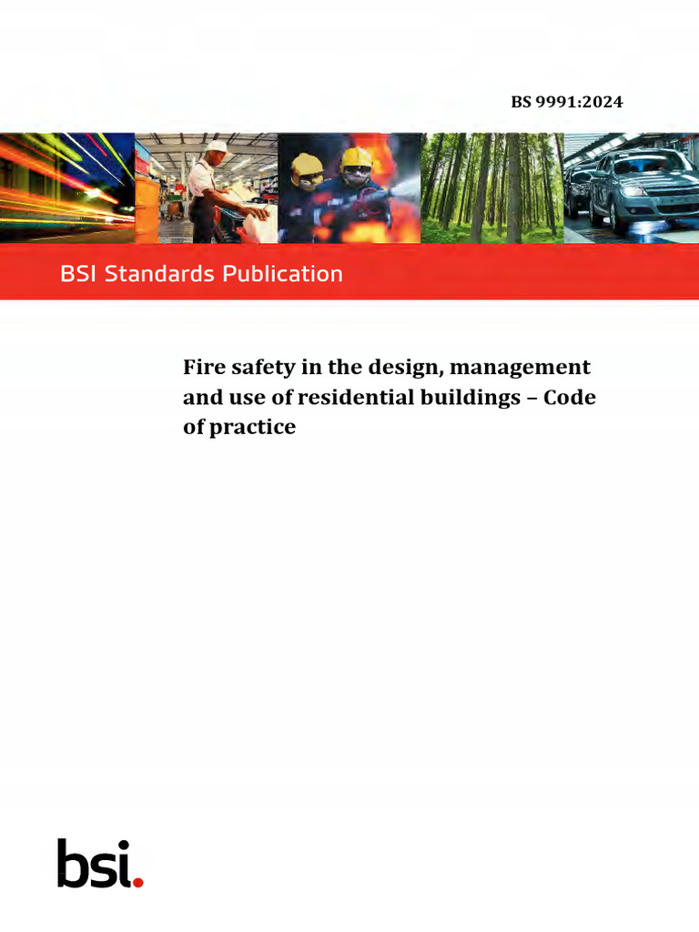 BS 9991:2024 Fire Safety Standards | PDF | Duct (Flow) | Firefighting