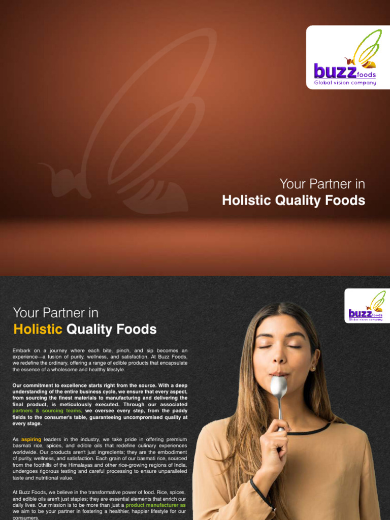 Buzz Premium Spices Brochure | PDF | Curry | Indian Cuisine