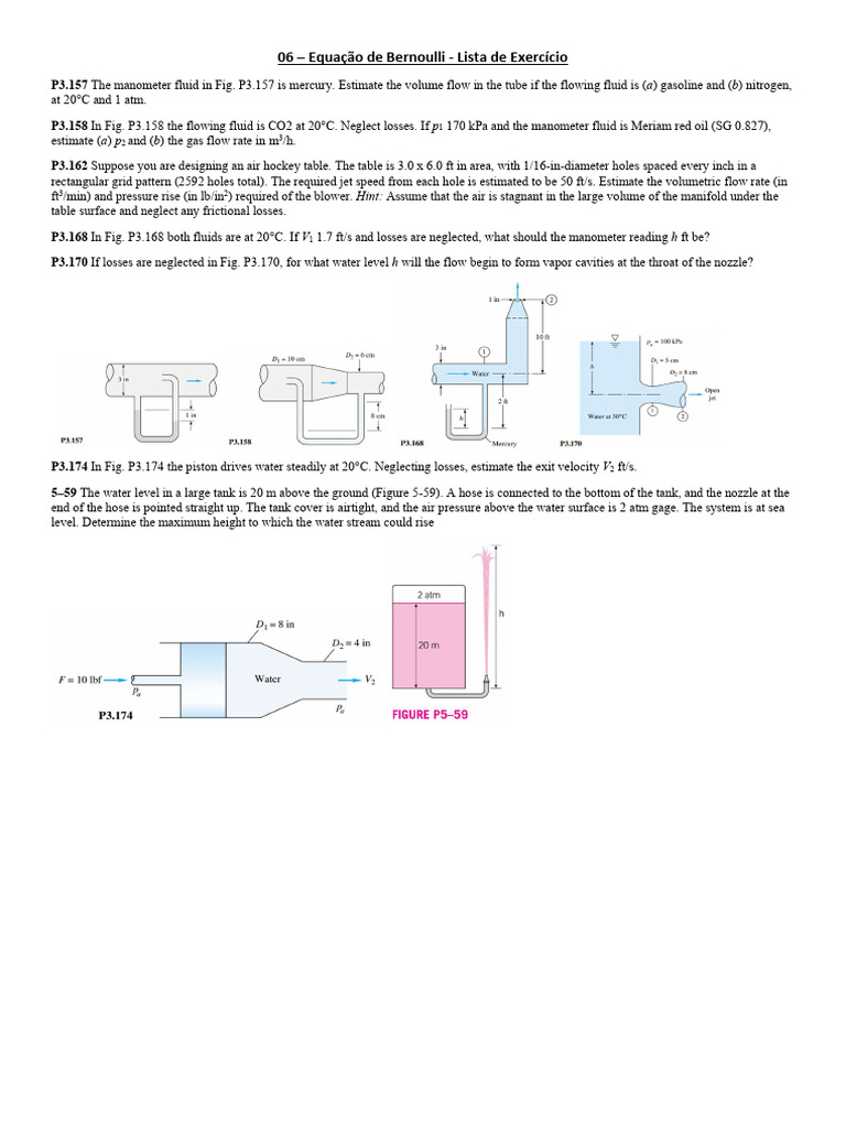 LISTA 5 - Bernoulli | PDF