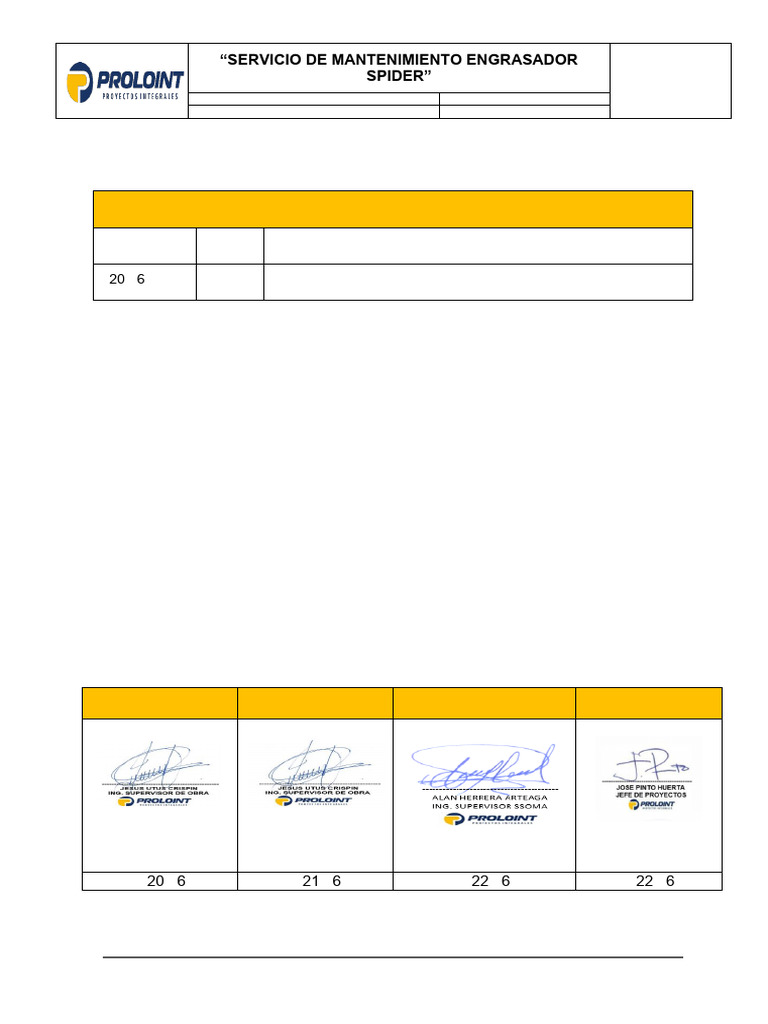 3.2.4 PLT - gs.SE - pets.ANT.001D Mantto. Engrasador Spider | PDF