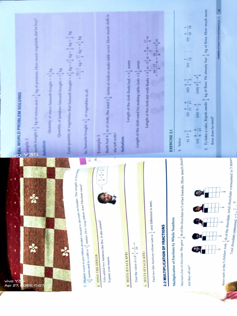 Maths CH 2 Class 7th | PDF