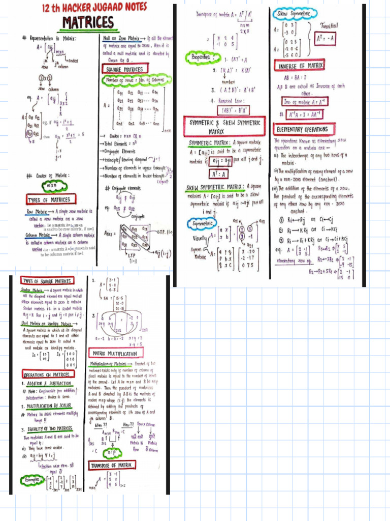 Matrix ? | PDF