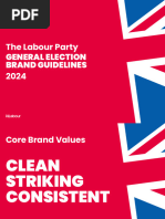 Labour Party Brand Guidelines 2024 | PDF | Typography | Sans Serif