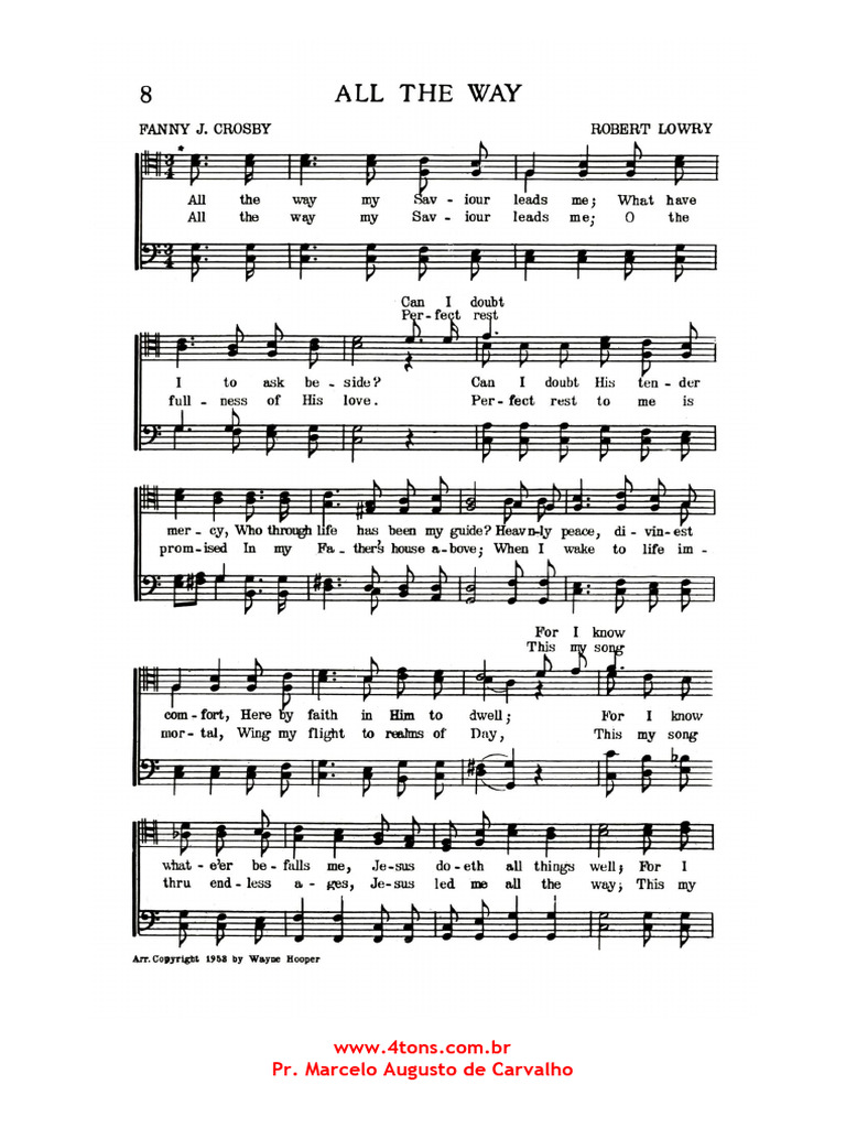 Heralds-All The Way 1953 | PDF