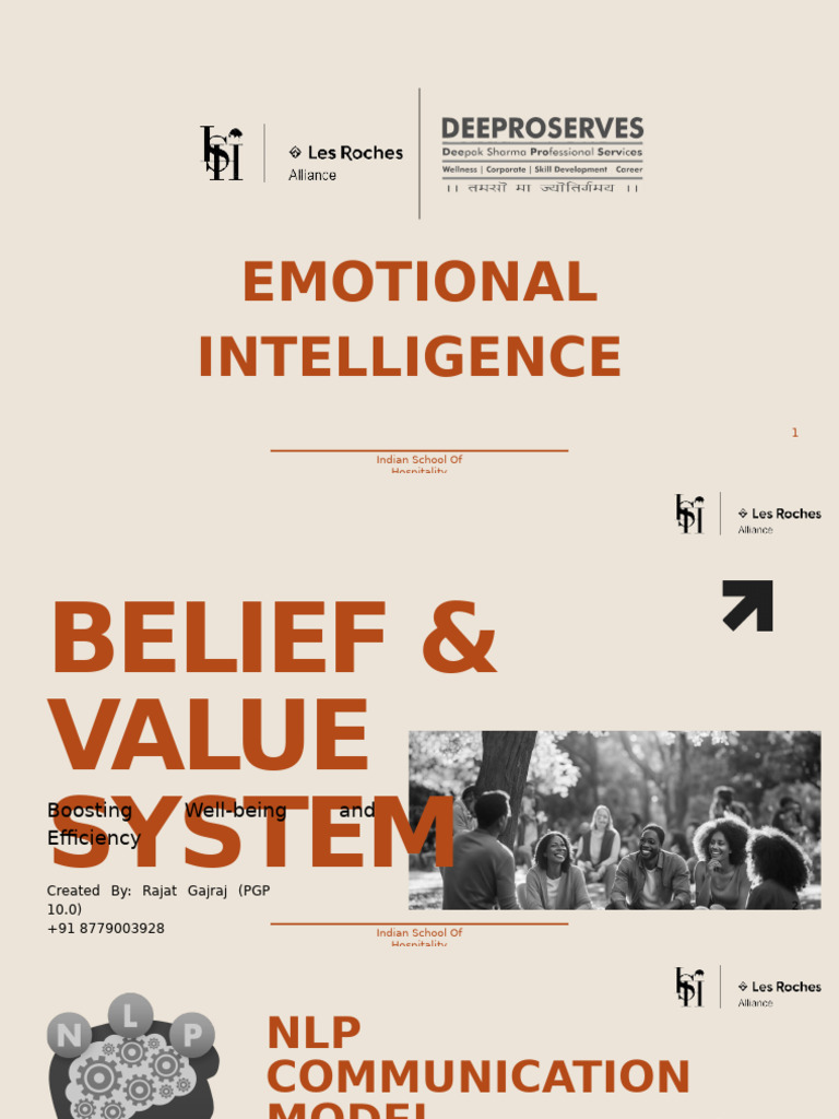 Emotional Intellegence | PDF | Behavior Modification | Social Psychology