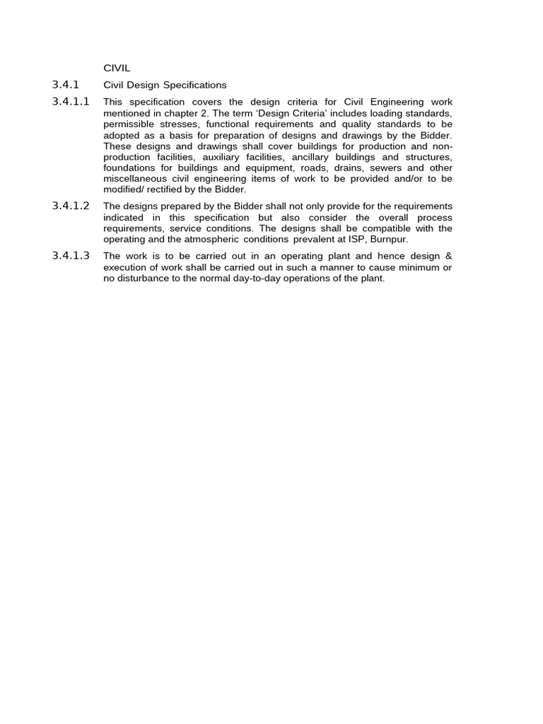 4.civil Works | PDF | Concrete | Building Engineering