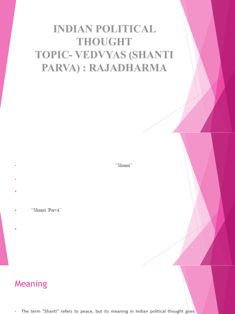 Shanti Parva (Rajadharma) | PDF | Mahabharata | Justice