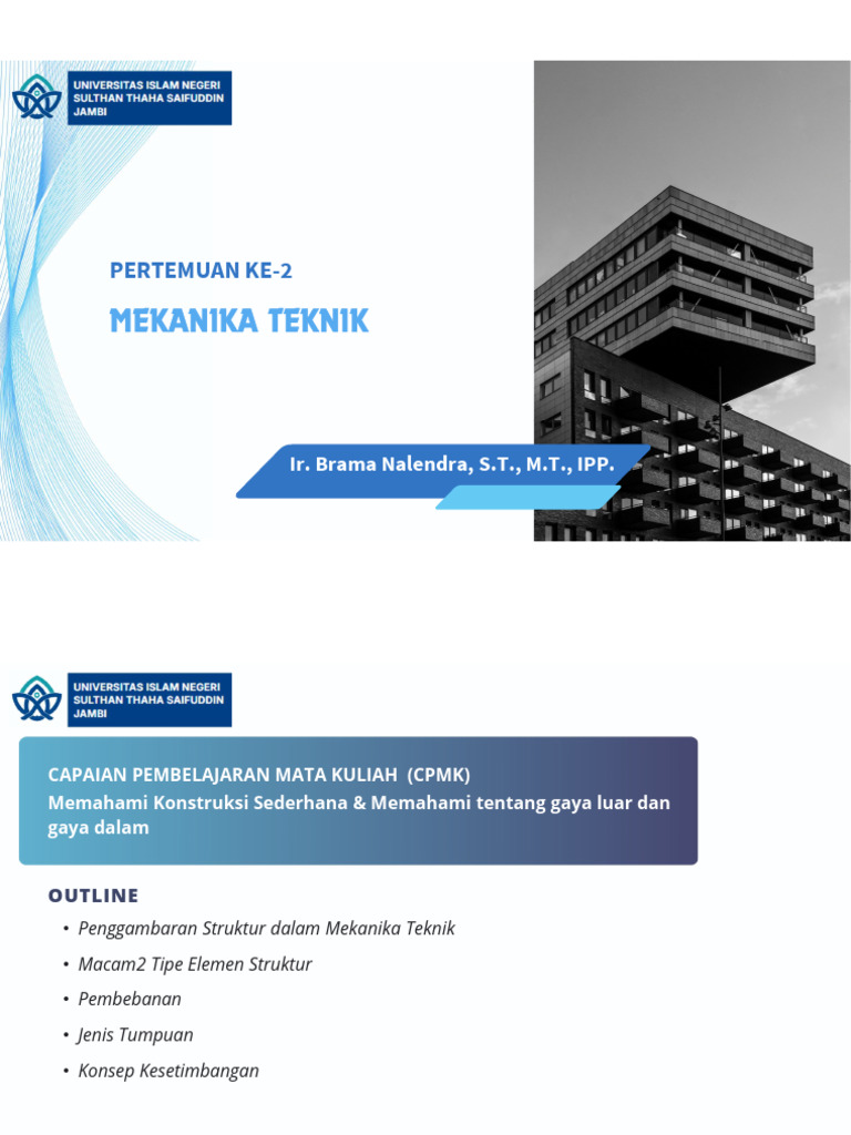 Dasar Mekanika Teknik | PDF