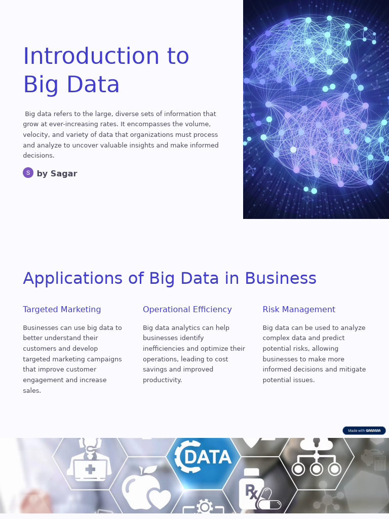 Introduction To Big Data | PDF | Big Data | Analytics