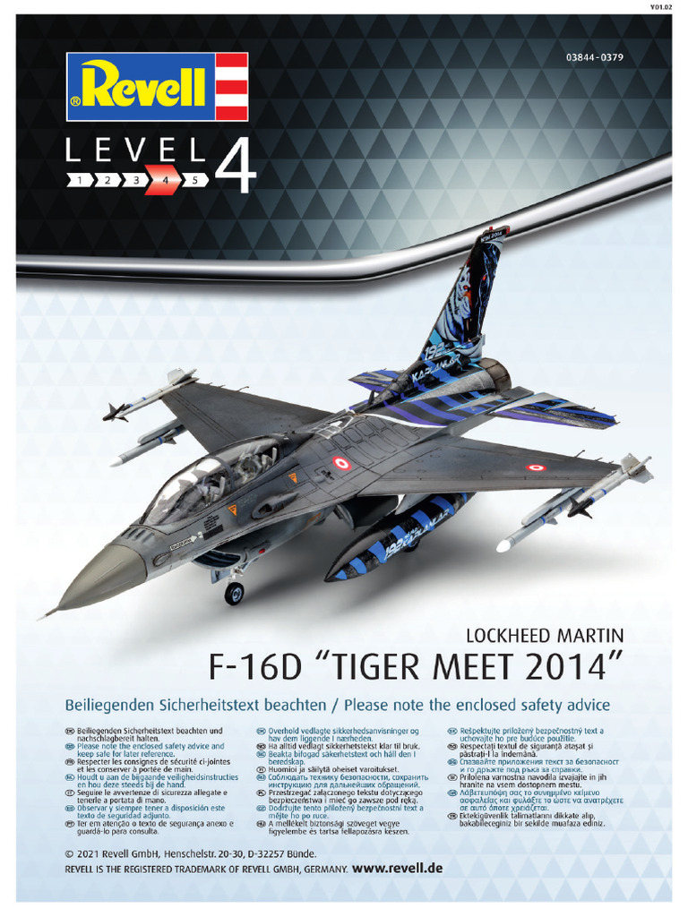 Revell F-16D Tigermeet 2014 | PDF