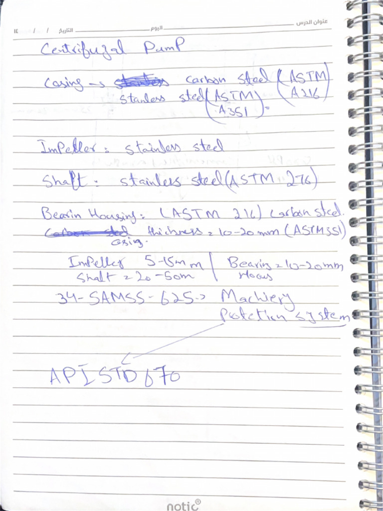 Ahmad Rotating Notes 2 | PDF