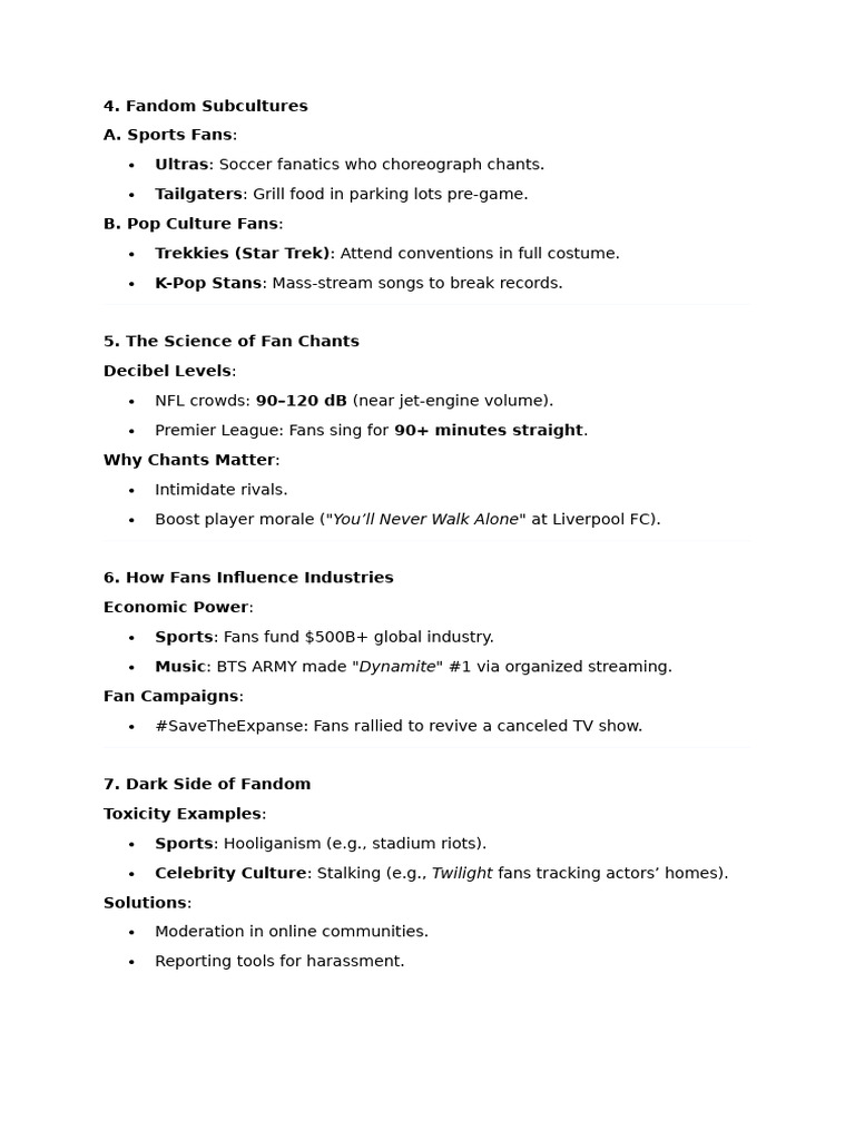 The Ultimate Fan Handbook Part 2 | PDF