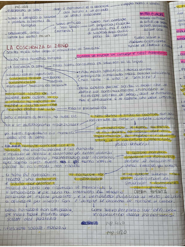 La Coscienza Di Zeno | PDF